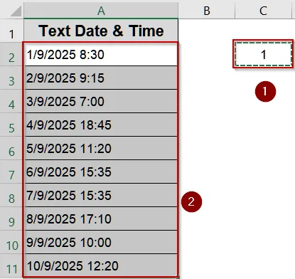 How to Convert Text to Date and Time in Excel (9 Examples) | Excel Insider