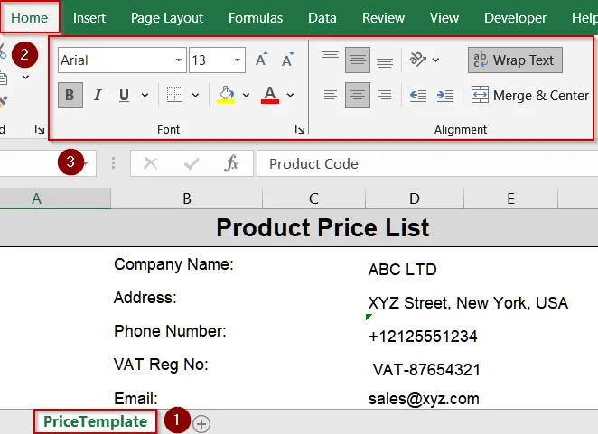 How to Make a Price List in Excel (with Detailed Steps) | Excel Insider
