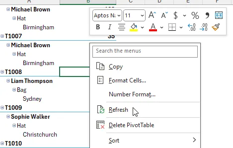 How to Change Pivot Table Data Source in Excel | Excel Insider