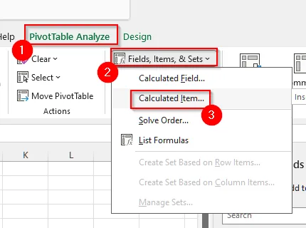 How to Use Calculated Items in Excel Pivot Table | Excel Insider