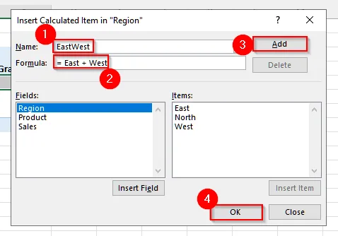How to Use Calculated Items in Excel Pivot Table | Excel Insider