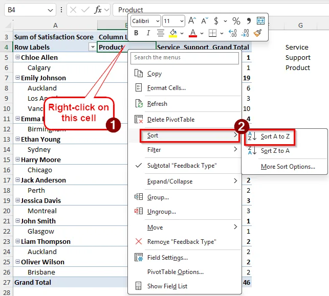 How to Sort an Excel Pivot Table by a Custom List | Excel Insider